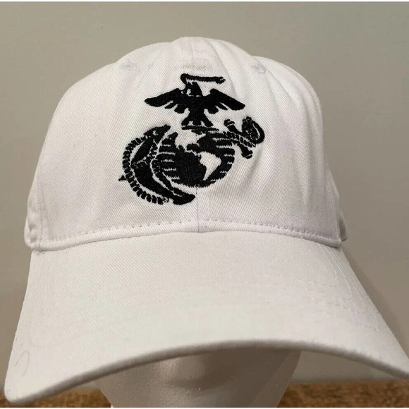 USMC | Accessories | White Usmc Hat Official Licensed Prod Of Usmc ...